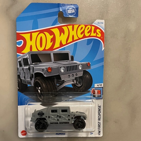 Mattel | Toys | Mattel Hot Wheels Tactical Response Humvee Silver ...